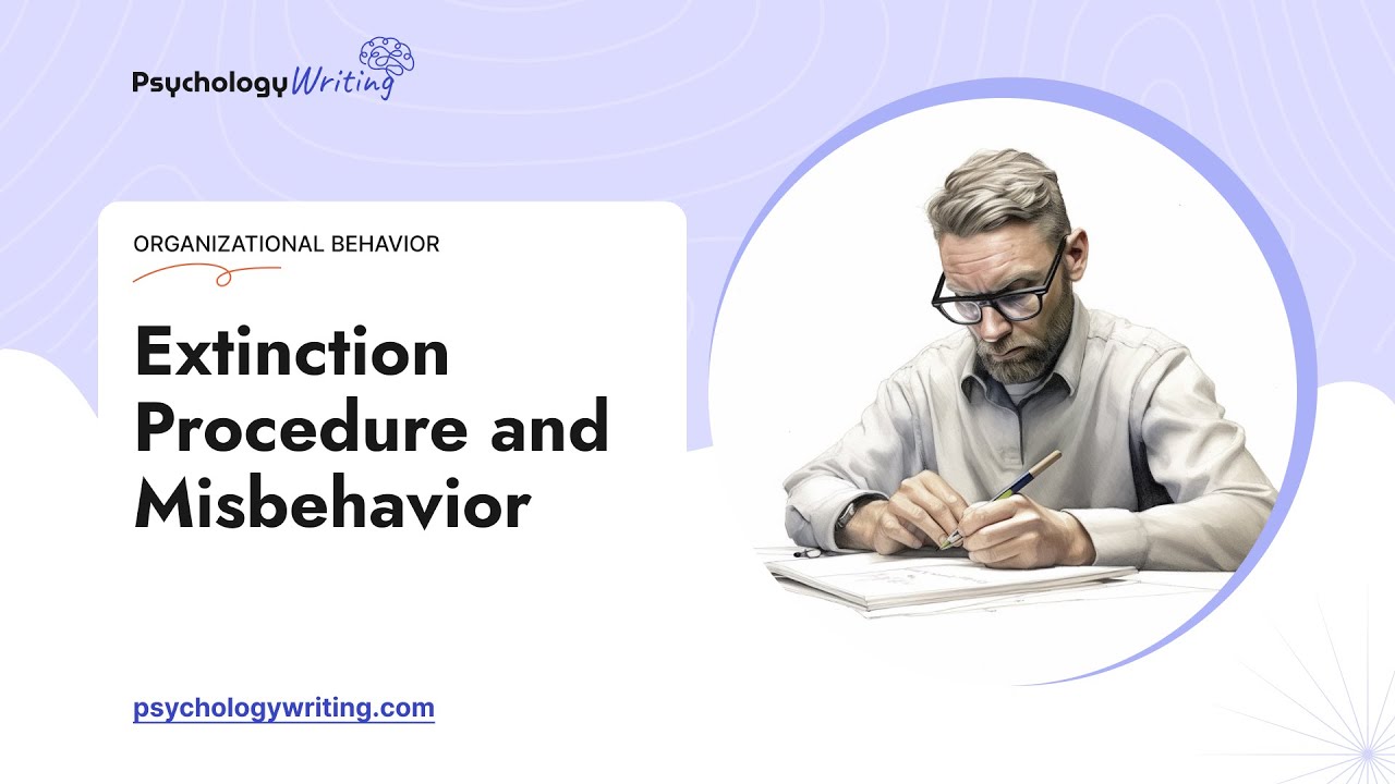Extinction Procedure and Misbehavior - Essay Example - YouTube