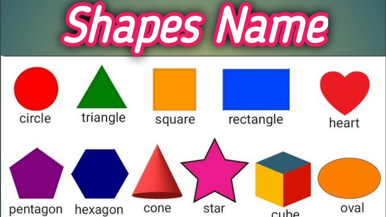 Shapes Name l Basic Shapes l Shapes l Shapes Name in English l shapes ...