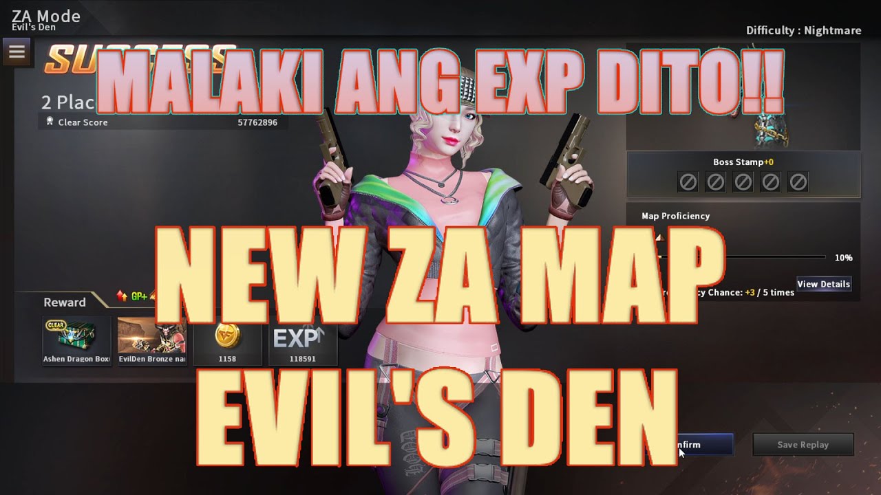 CROSSFIRE PHILIPPINES - NEW ZA MAP - EVIL's DEN (1080p ingame ...