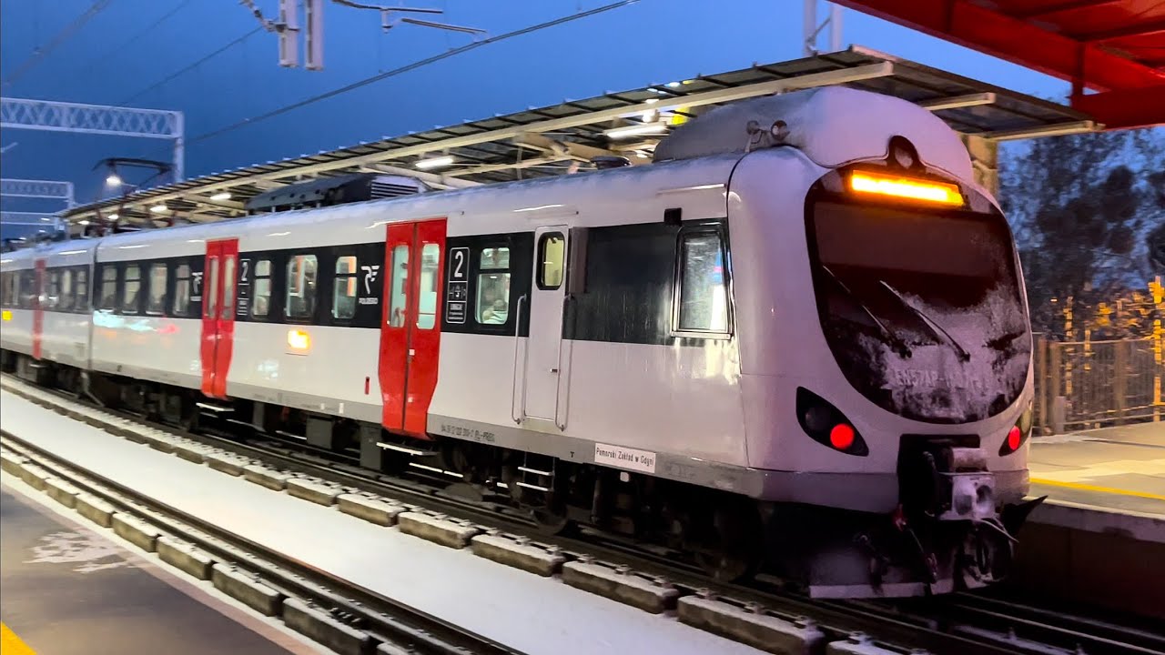 Pomorska Kolej Metropolitalna Elektryczne Zespoły Trakcyjne EN57AP-1507 & EN57AP-1603 Polregio ...