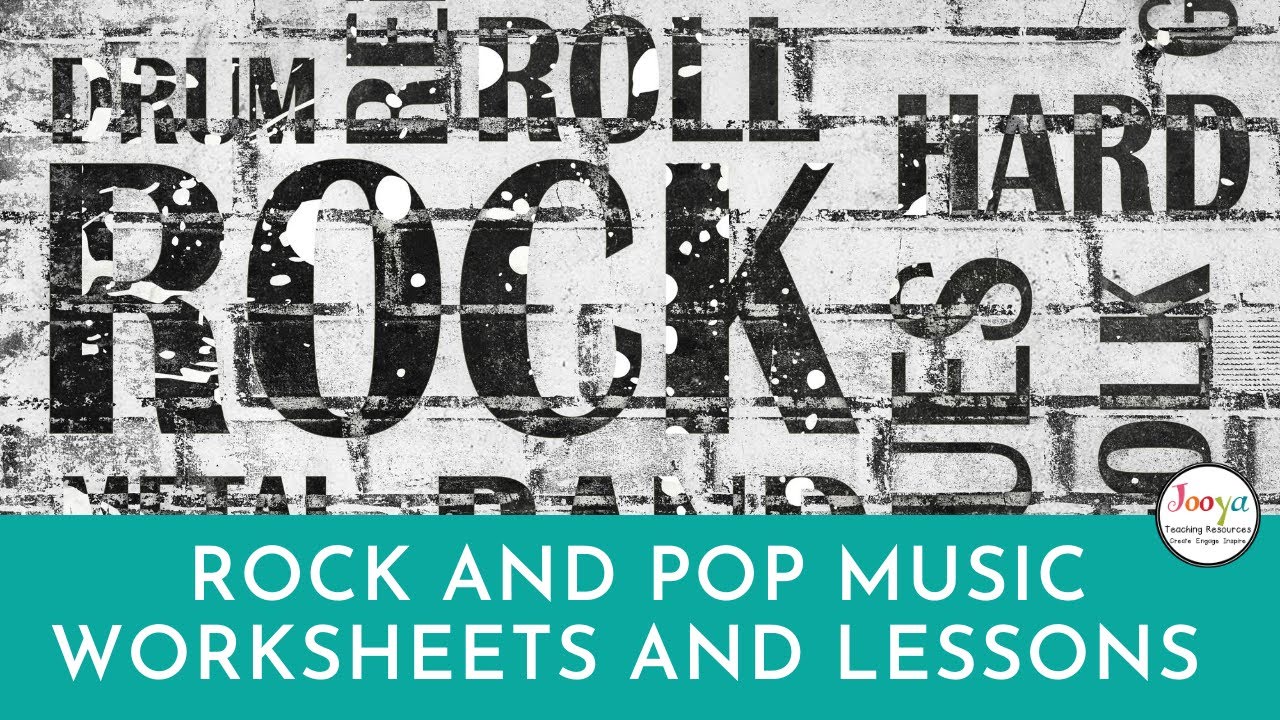 Rock and Pop Music Lessons and Worksheets for Middle School Music - YouTube