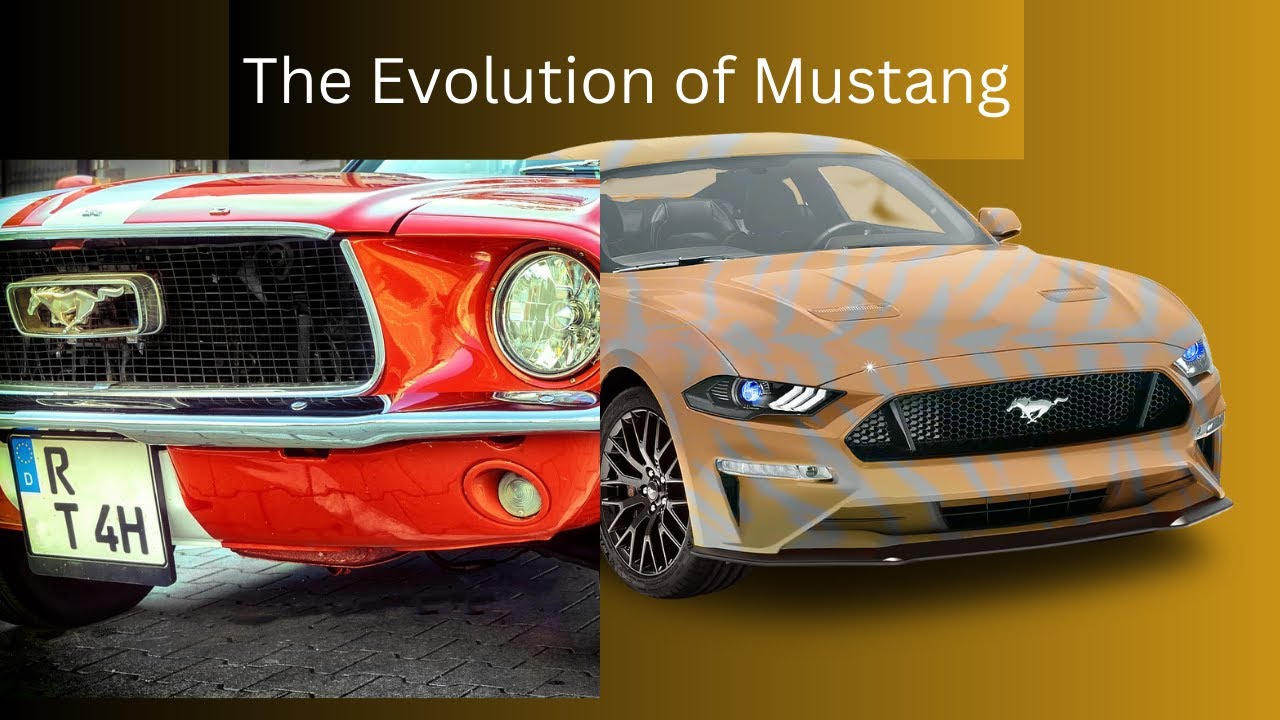 Mustang Evolution from Birth to Latest 2023 - YouTube