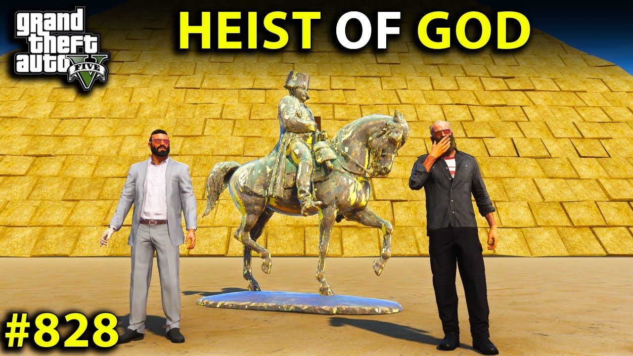 GTA 5 : BIGGEST HEIST OF GOD SPECIAL EPISODE | GTA 5 GAMEPLAY #828 ...