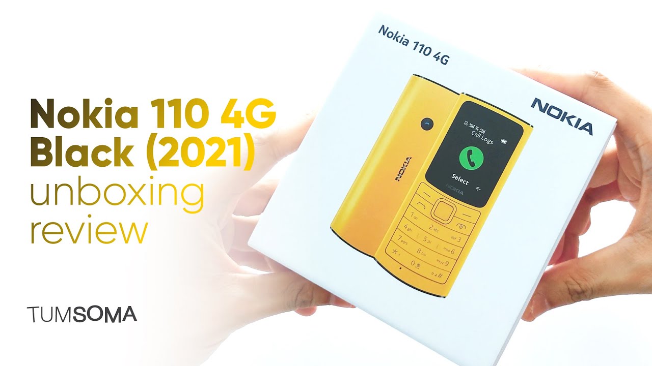 Nokia 110 4G Black (2021) - Unboxing Review - YouTube