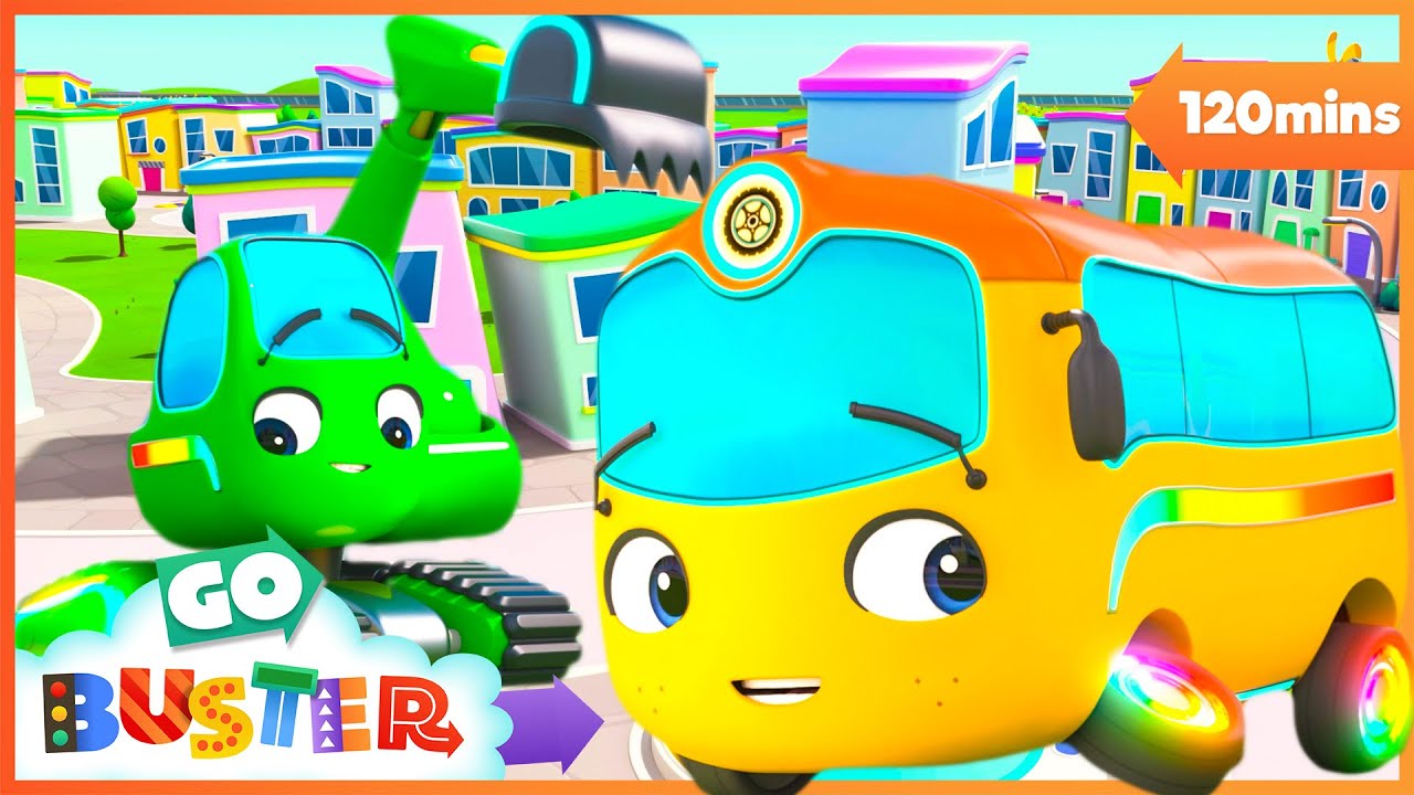 🛞Buster Gets An Upgrade🛞 | Kids Road Trip! | Kids Songs and Stories ...
