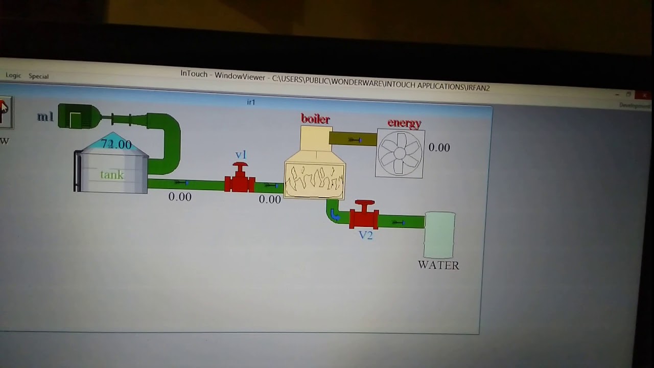 Simple SCADA program - YouTube