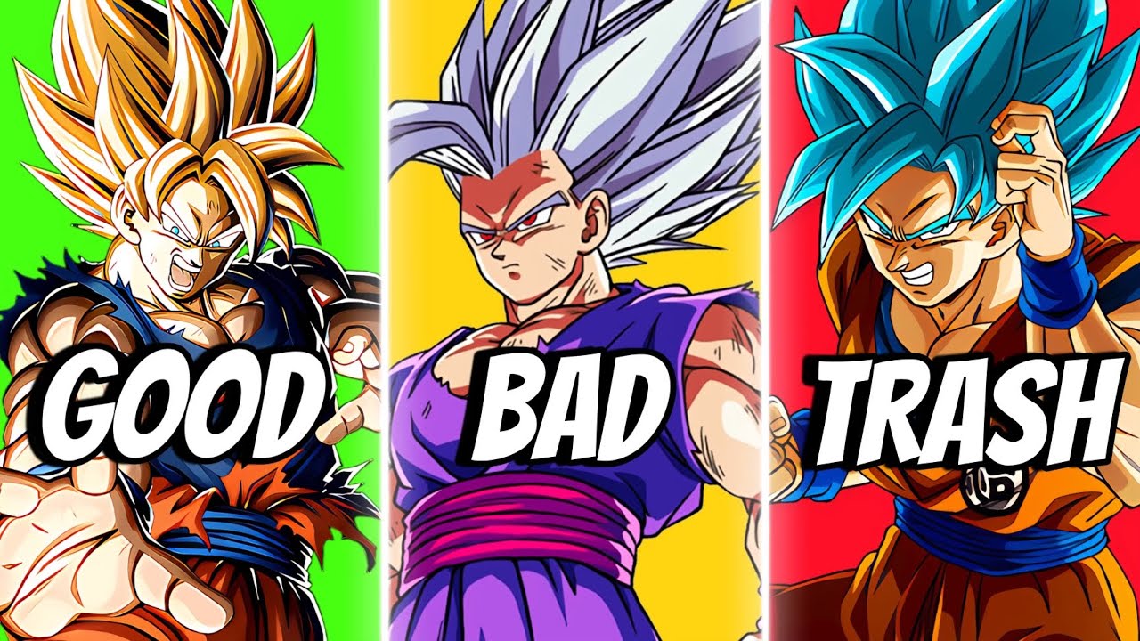 DBZ Fan Ranks the BEST and WORST Saiyan Transformations (Tier list ...