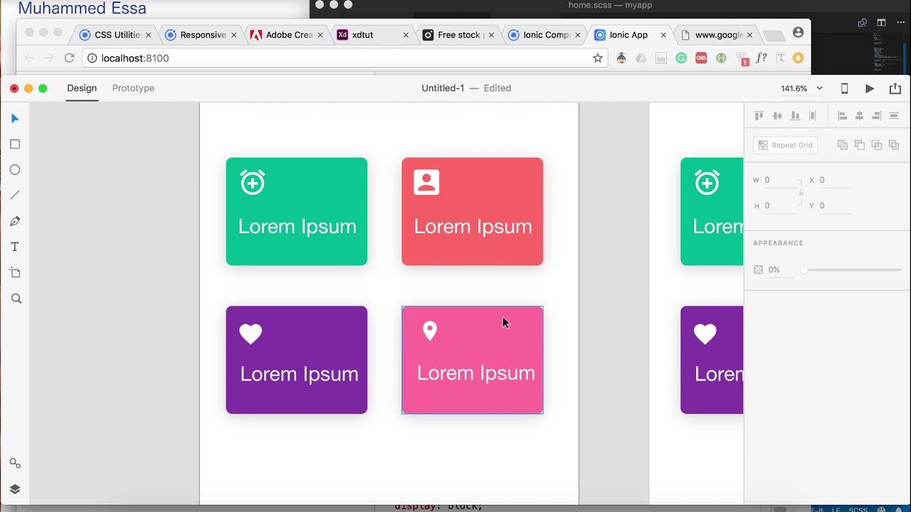 18 Ionic UI design - YouTube