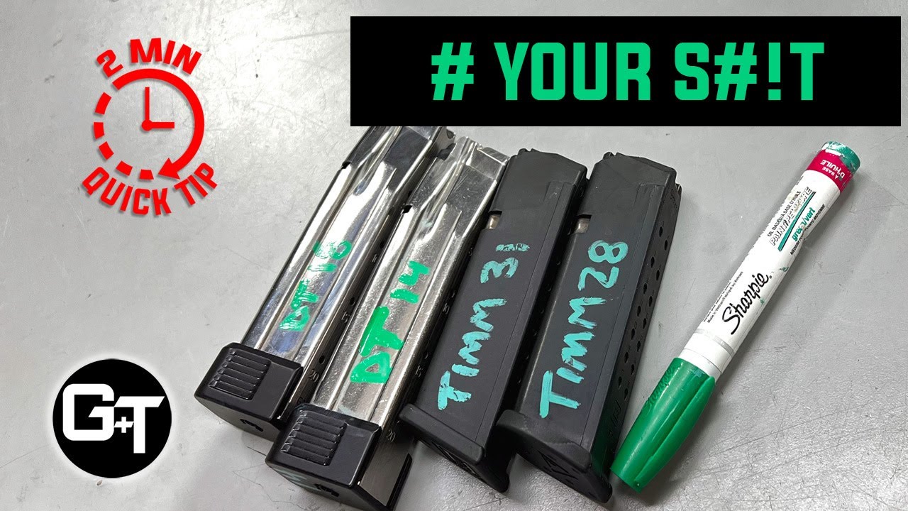 Label Your Magazines Quick Tip - YouTube