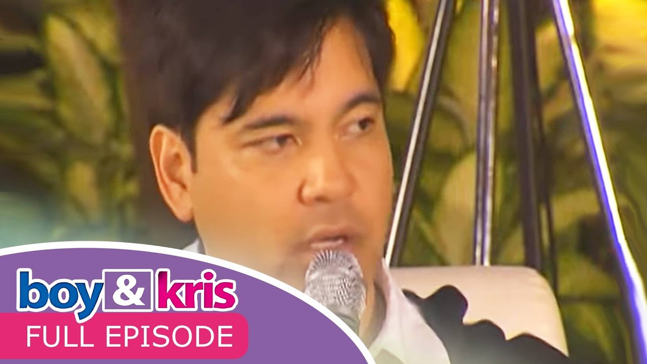 Martin Nievera, Gladys Reyes, | Boy & Kris | Full Episode | 2008 - YouTube