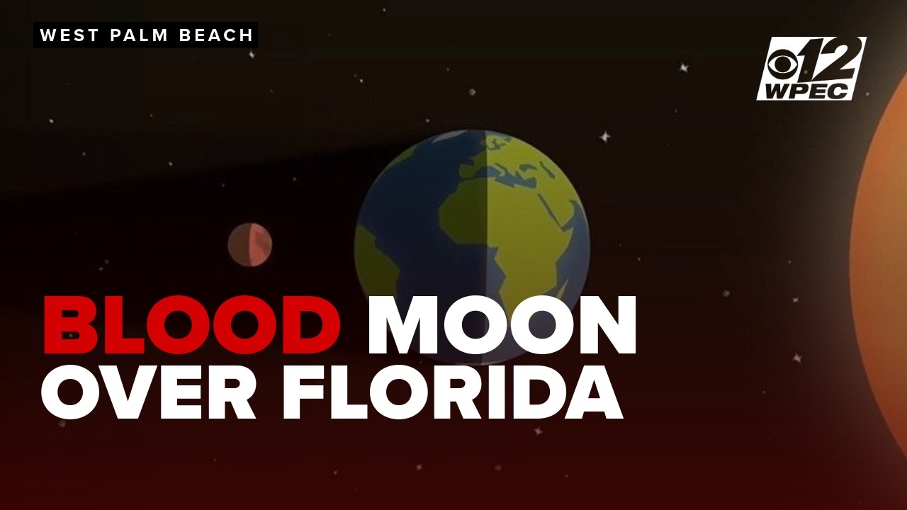 A Blood Moon's rising over Florida and much of the U.S. during the ...