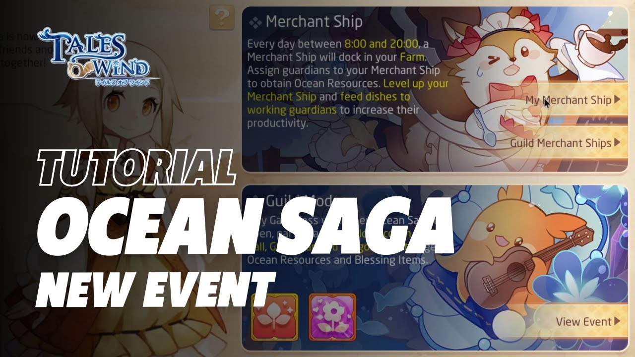 How does Ocean Saga work on Tales of Wind? - YouTube