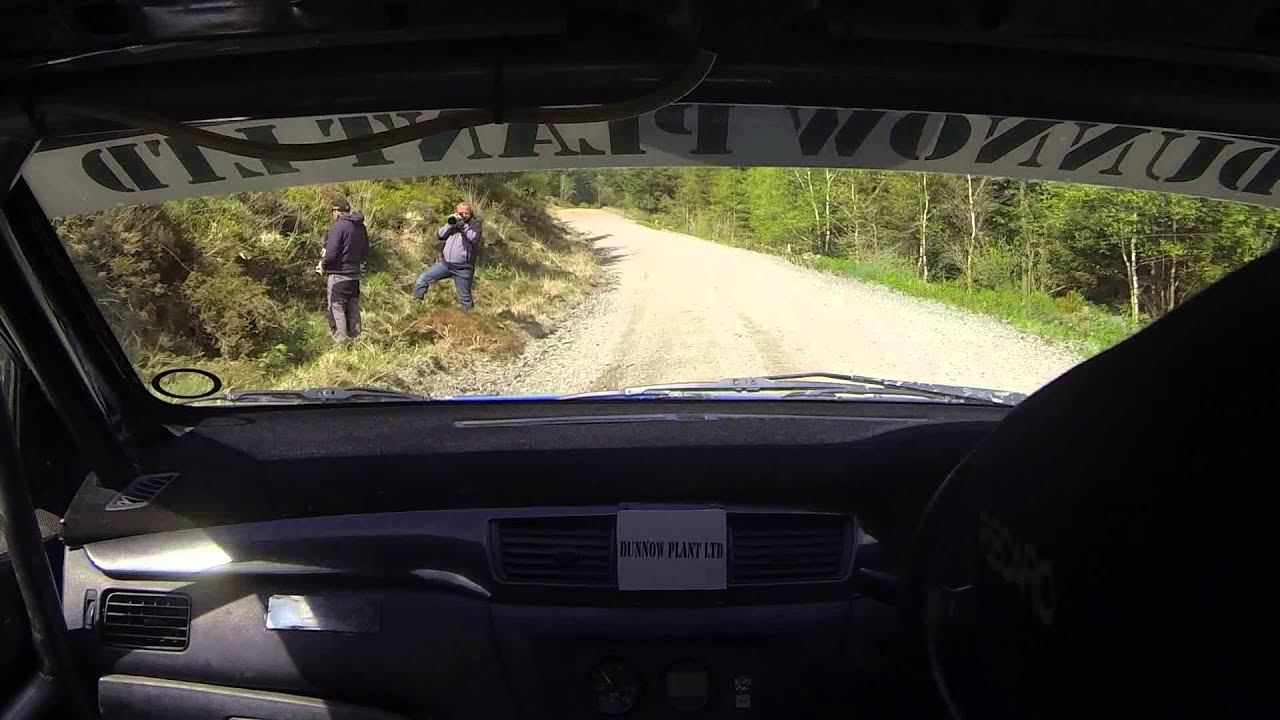 Russ Thompson and Andrew Murphy - Plains Rally 2015 - SS68 - YouTube