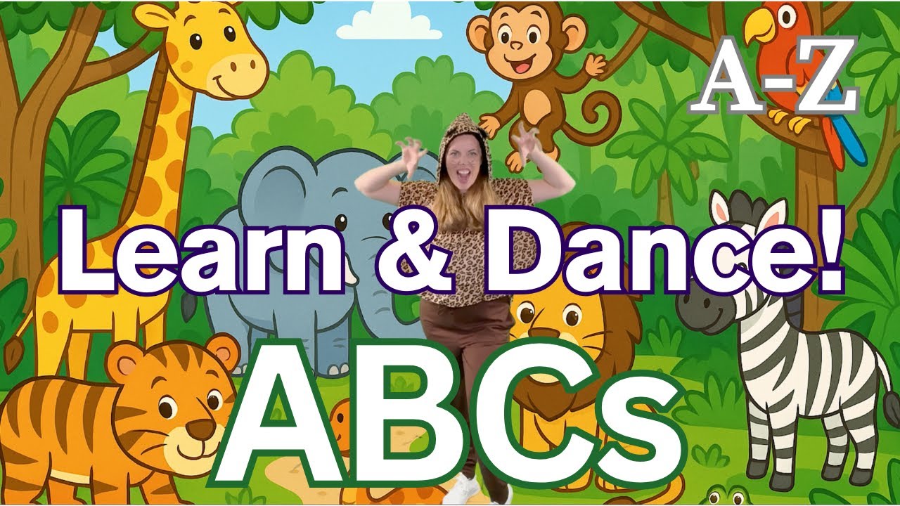 Part 3: ABCs Dance Party A to Z! | Follow-Along Dance Routine for Kids ...