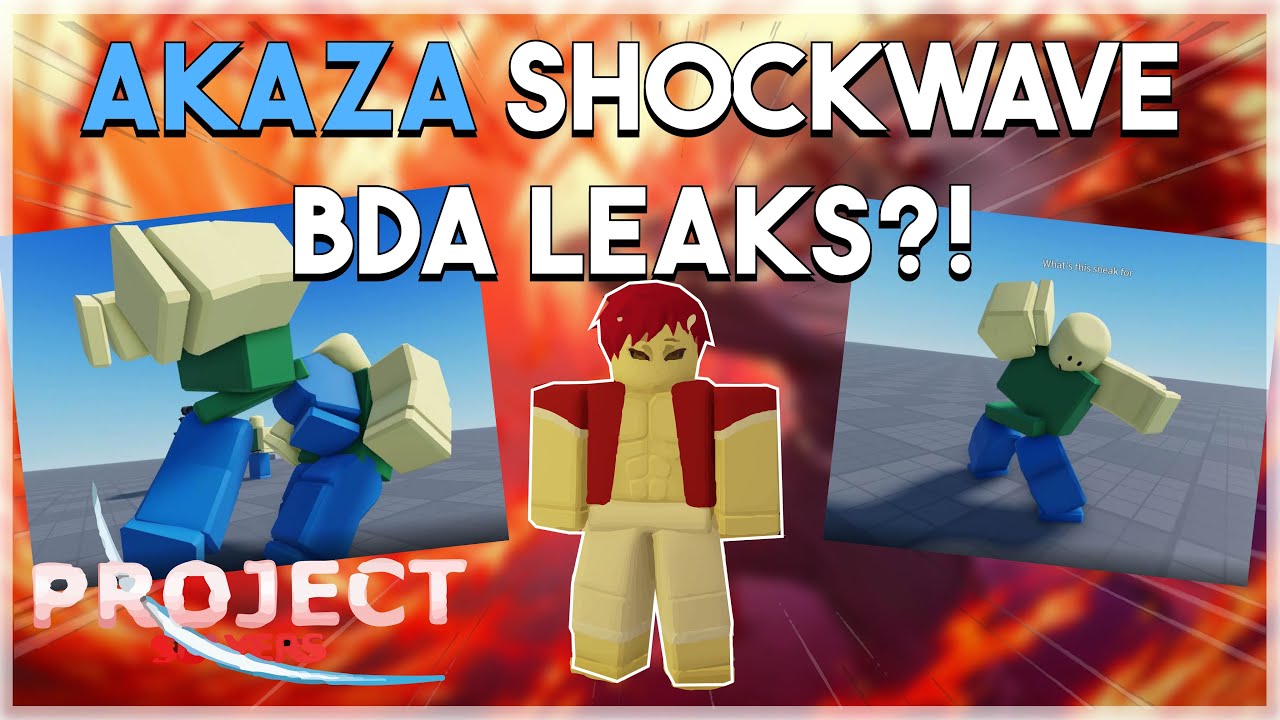 NEW Project Slayers AKAZA SHOCKWAVE BDA Leaks?! - YouTube