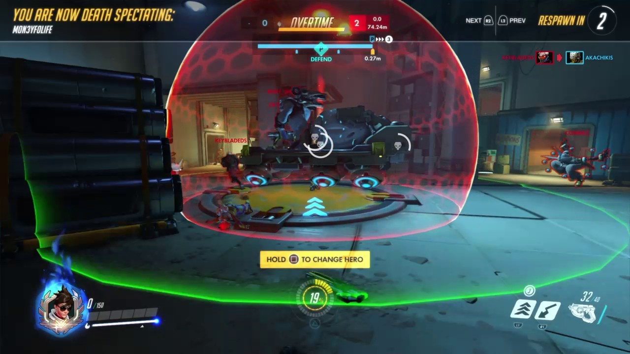 Overwatch - kephrii of consoles - Gm competitive play #1 widow - YouTube