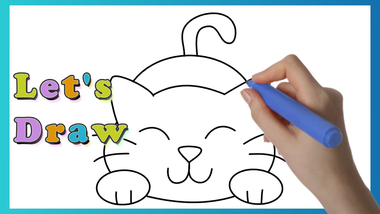 Paano Mag-Drawing ng Pusa 🐱 ️ | Step-by-Step Drawing Tutorial - YouTube