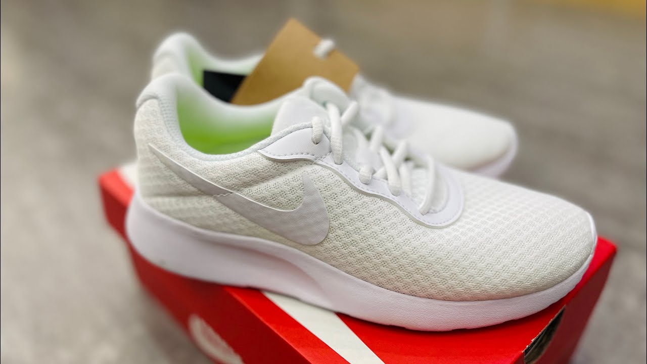 Nike Tanjun White Volt Blance màu trắng thanh lịch cho chị em DJ6257 ...