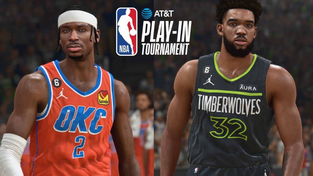 2023 NBA Play-In Tournament: THUNDER vs TIMBERWOLVES | NBA 2K23 ULTRA ...