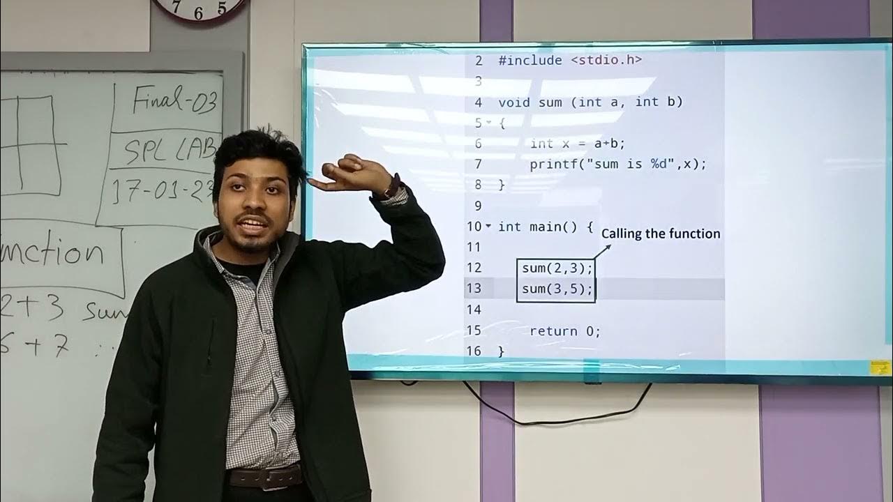 Structured Programming Language Lab | Final Lecture-03 | Ashif Joy | CSE | University of ...