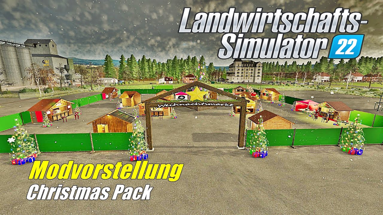 LS22 | Kirmes Fete Forains & Co | #14: Christmas Markt |LANDWIRTSCHAFTS ...
