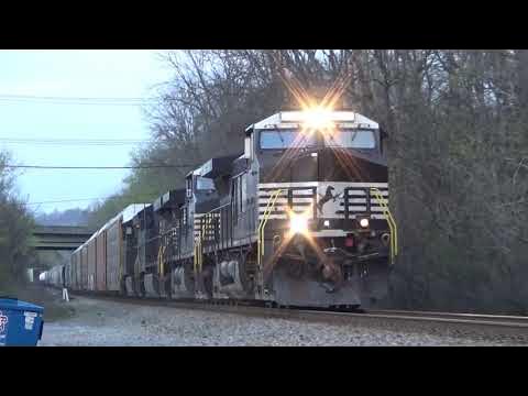 NS AC44C6M 4112 w/ Nice K5LA Leads Manifest 167 on 3/30/21 - YouTube