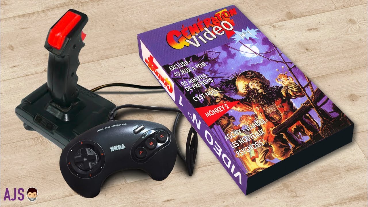 VHS MAGAZINE GENERATION 4 - Janvier/février 1991 - YouTube