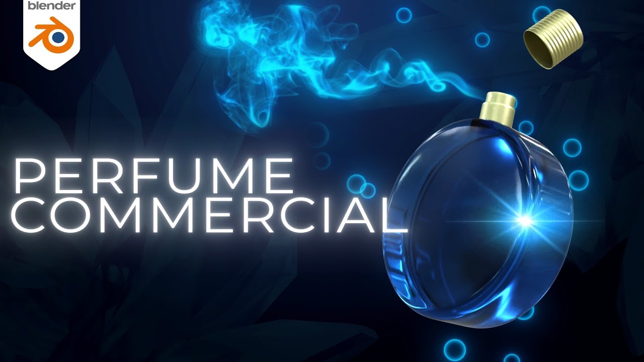 Blender Product visualization -Scent Commercial - 3D Product ...
