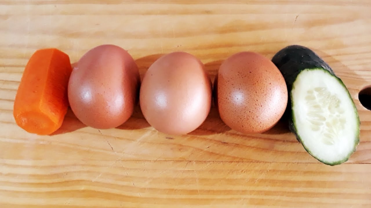 Sí Tienes 3 HUEVOS Mira El Video ahora los preparo siempre así FÁCIL ...