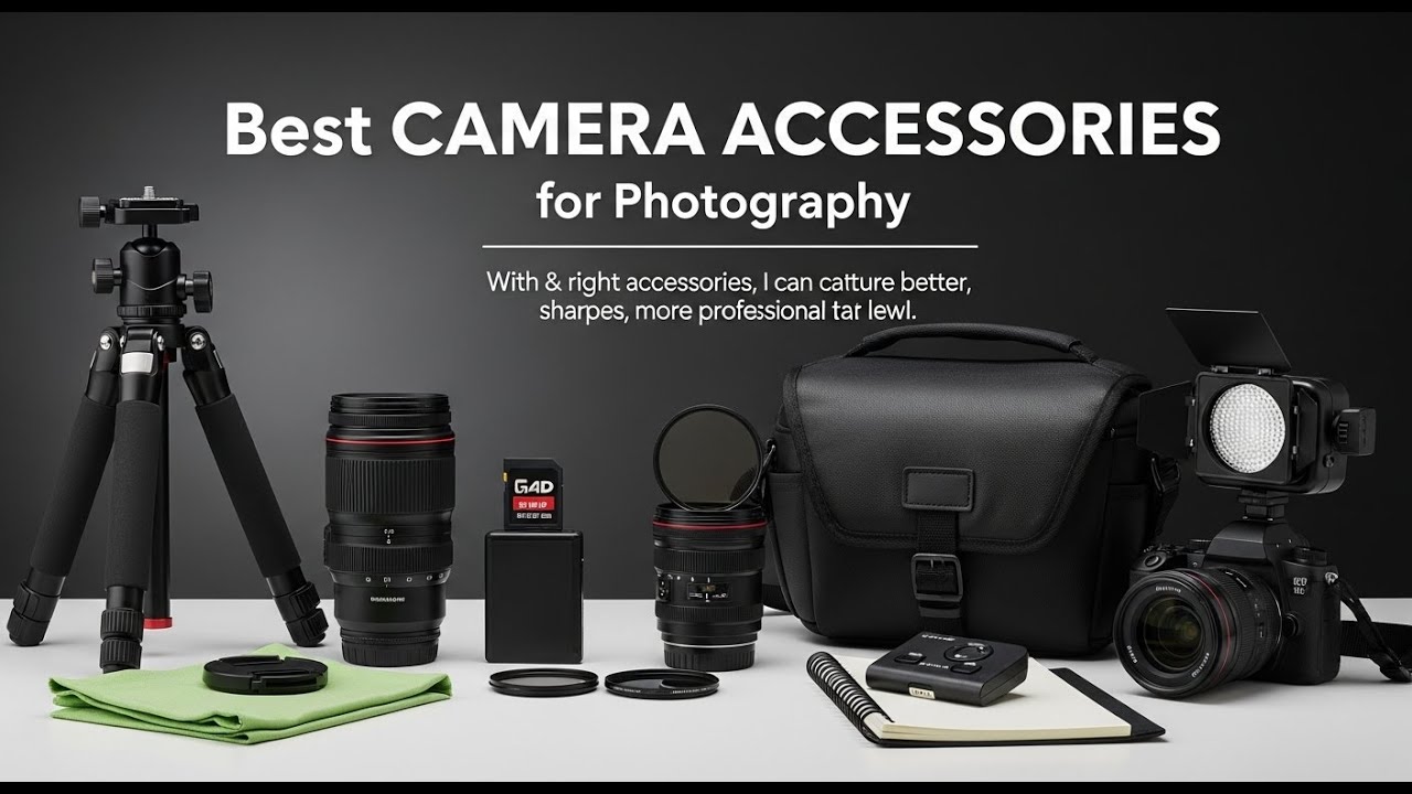 TOP 5 Best Camera Accessories for Photography 2026 - YouTube