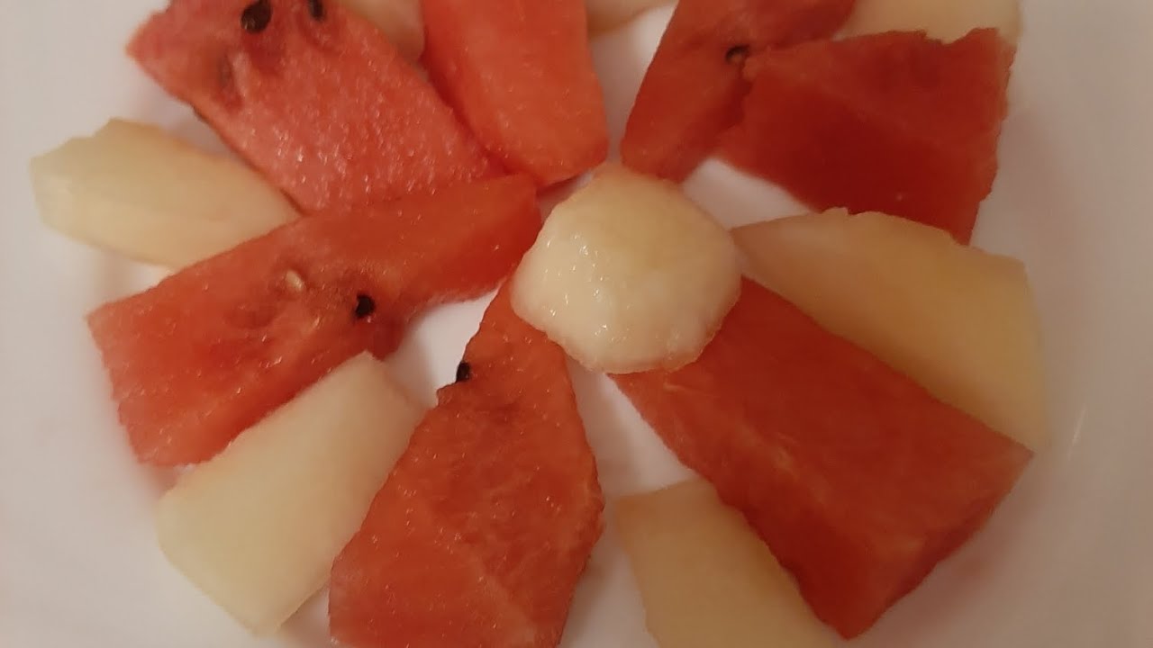 Melon z Arbuzem pyszny deserek - YouTube