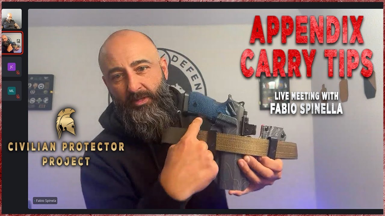 Appendix Carry Tips - Live Meeting with Fabio Spinella - YouTube