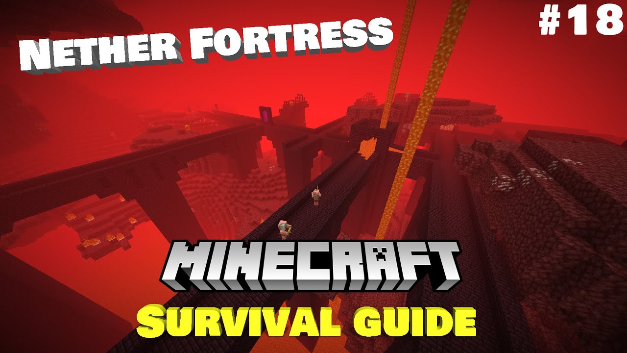 EP - 18 | NETHER FORTRESS IN MINECRAFT | MINECRAFT JAVA 1.15.1 - YouTube