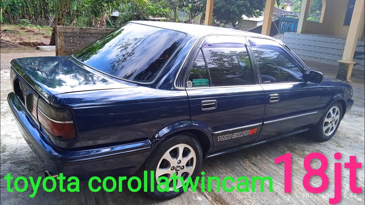 toyota corolla twin cam 1.6 - YouTube