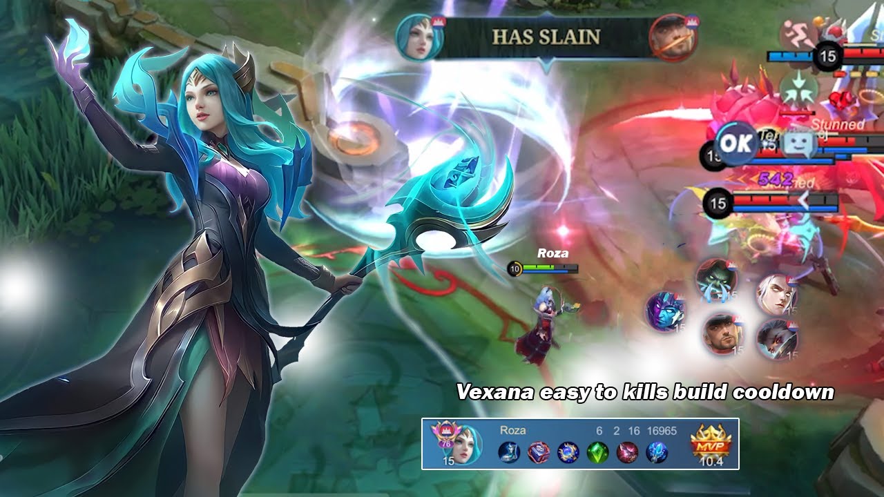 VEXANA BEST BUILD | TOP 1 GLOBAL VEXANA |MLB - YouTube