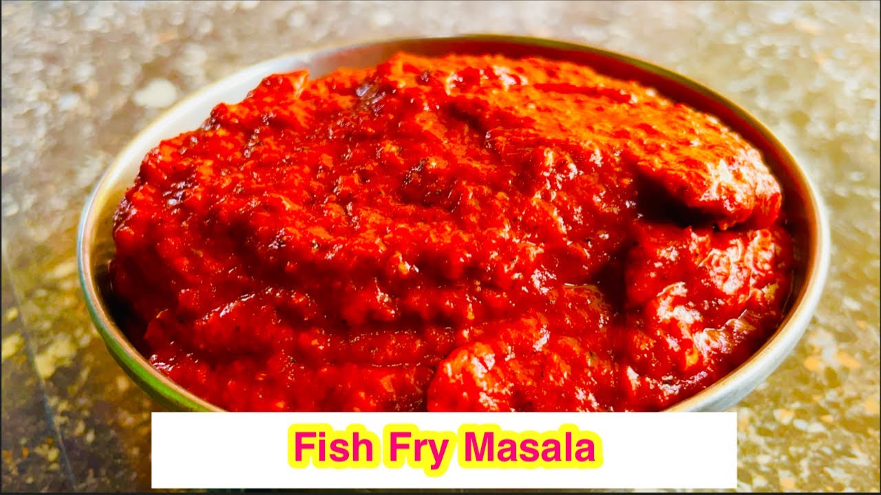 Homemade Fish Fry Masala | Fish Fry Masala | Fish Masala Recipe ...