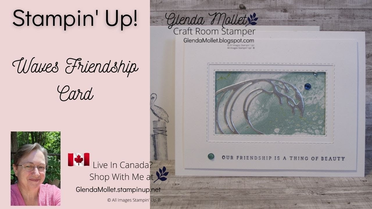 How To Create An Easy Window Card With The Waves of Inspiration Bundle ...