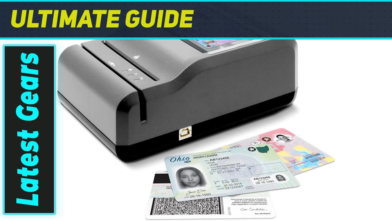 E-Seek M280 ID Reader: The Essential USB Flatbed Scanner for Windows ...