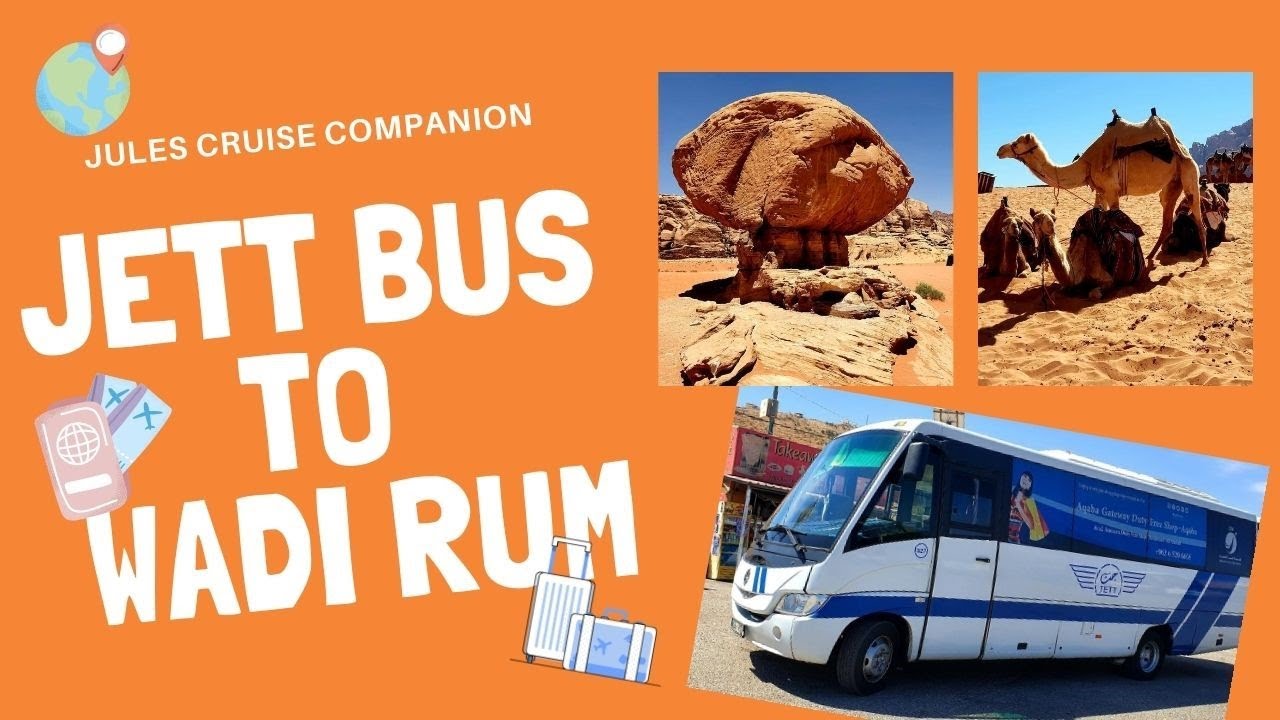 Exploring Jordan: JETT BUS TO WADI RUM JORDAN @julescruisecompanion # ...