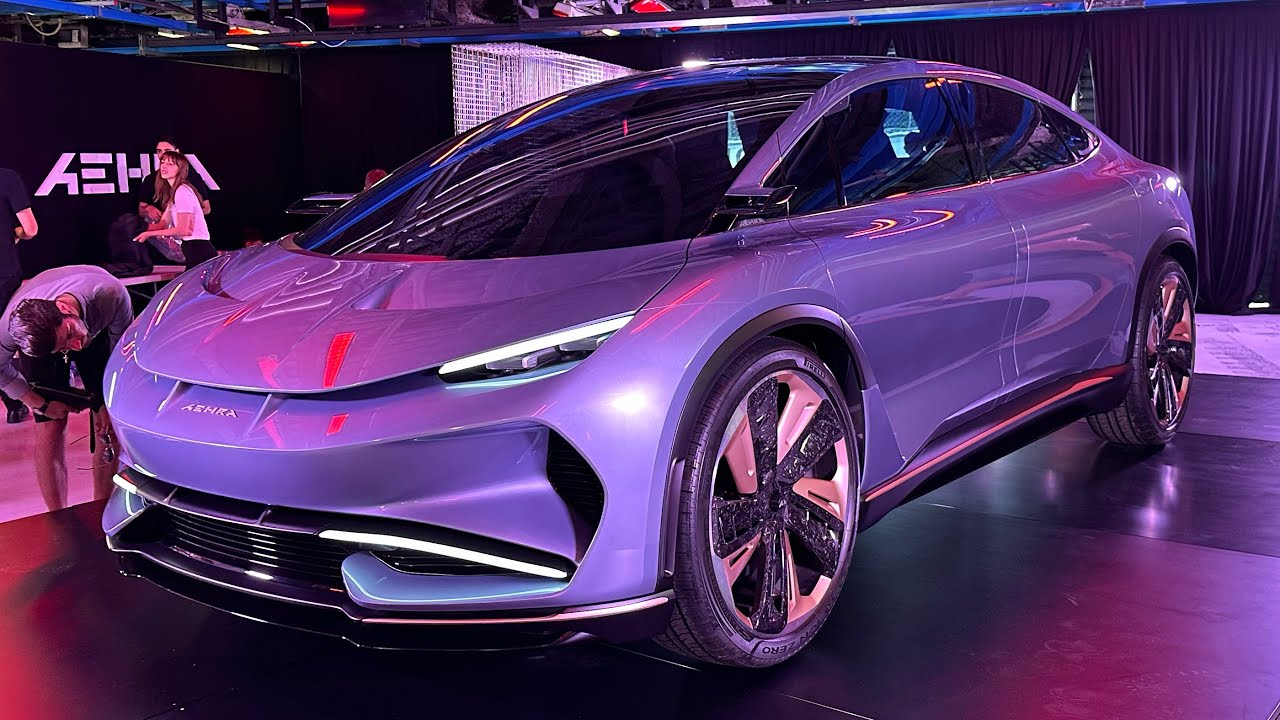 AEHRA All-Electric Sedan | LIVE Reveal - YouTube