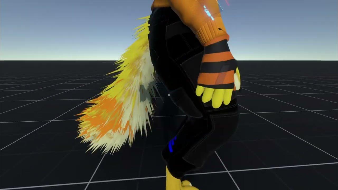 Procedural locomotion animation - tuning finger animations - YouTube