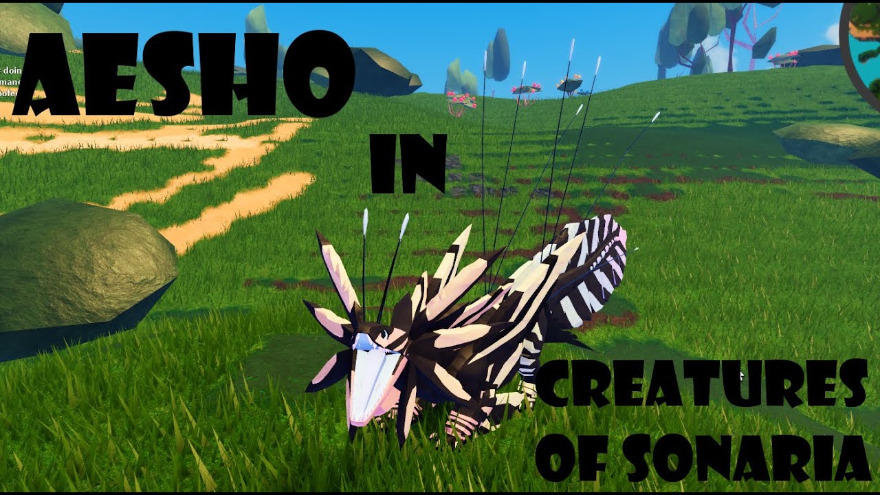 AESHO in CREATURES OF SONARIA!!! A Roblox Game!!! - YouTube