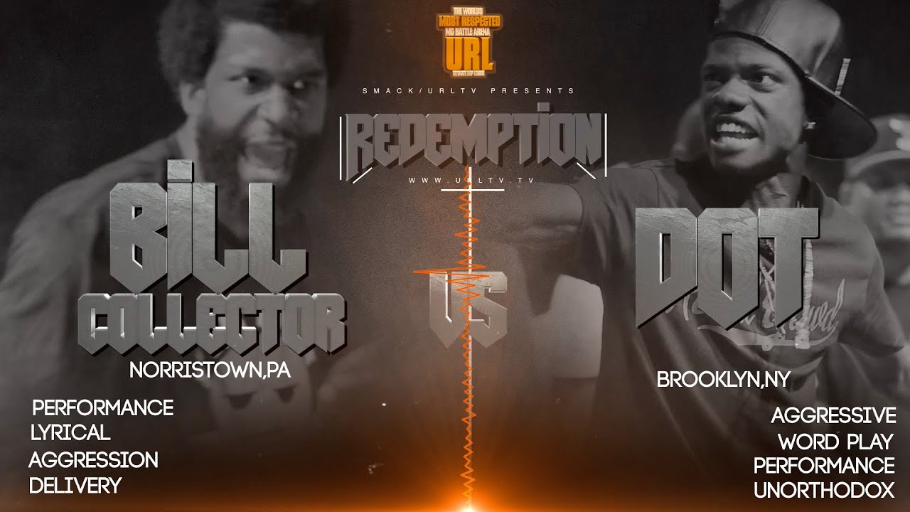 DOT VS BILL COLLECTOR SMACK/ URL RAP BATTLE | URLTV - YouTube