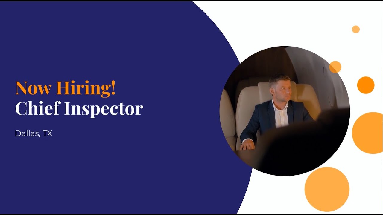 Chief Inspector Position in Dallas, TX - YouTube