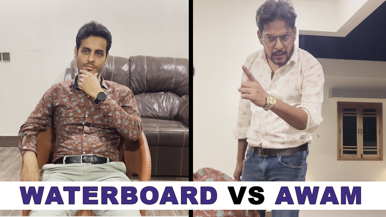 Waterboard vs Awam | Comedy Skit | Umair Aziz Ki Vines - YouTube