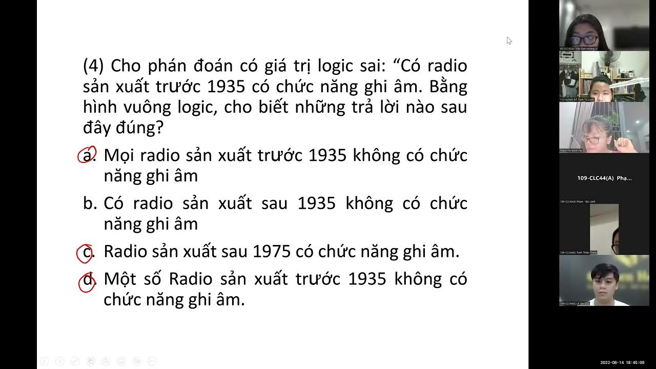CHƯƠNG 4 - PHÁN ĐOÁN - P2 - LOGIC HỌC - YouTube