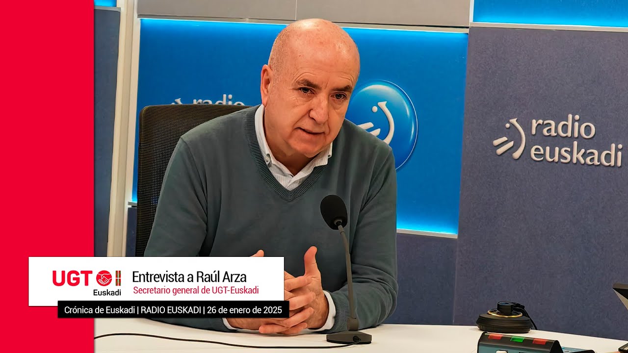 Entrevista a Raúl Arza en Radio Euskadi - 26|1|25 - YouTube