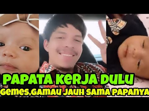 🔴Live Papata pamit mau kerja nih sama ameena,gemes bgt gamau jauh jauh dari papanya