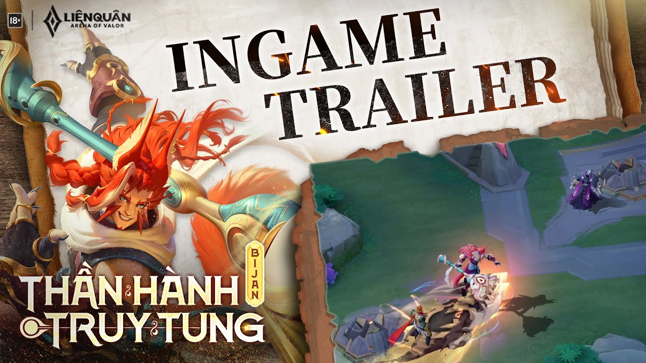 Ingame Trailer| Bijan: Trở lại Thần Địa - Garena Liên Quân Mobile - YouTube