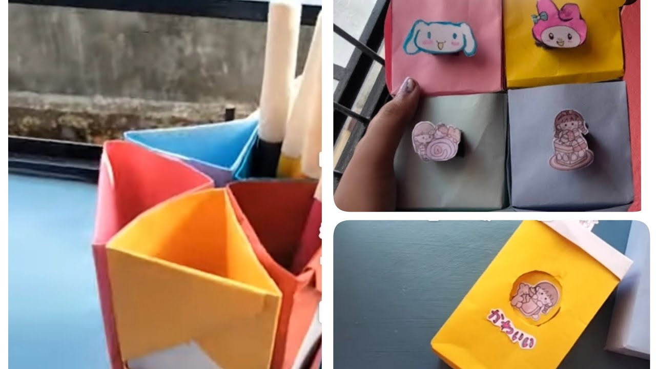 DIY three kawaii craft ideas 🥳😍😍😍. Like and subscribe ️.#craft #kawaii ...